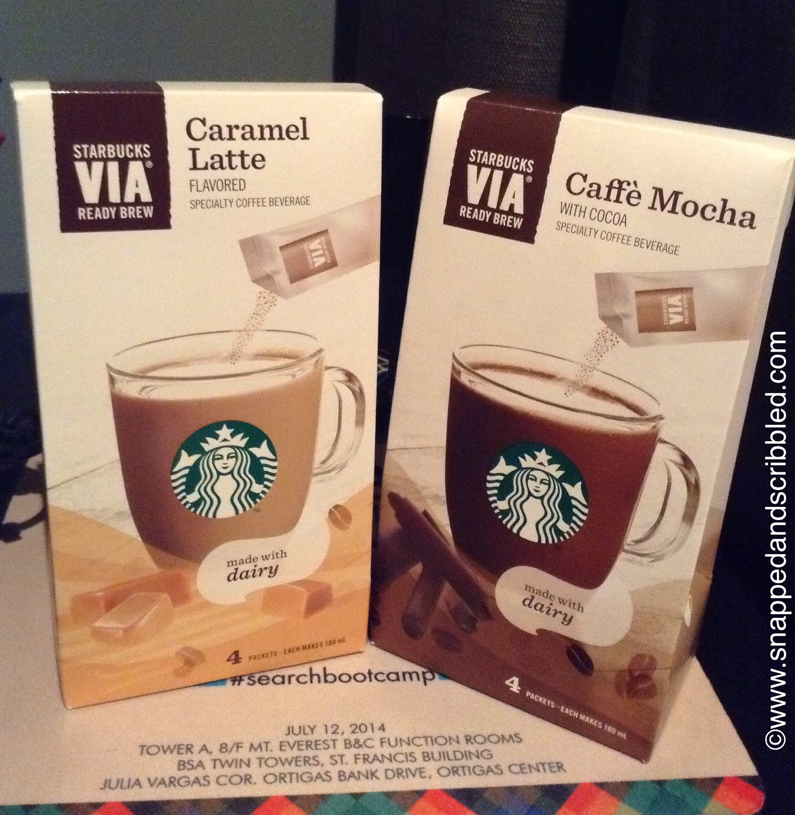 What To Try: Starbucks VIA Specialty Coffee Beverage | Snapped and ...